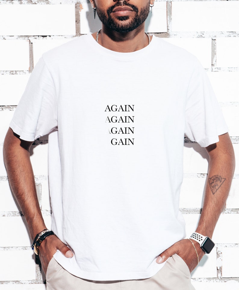 Again Gain Svg Png Pdf, for Gain, Positive Quote Svg, Digital Svg Png ...