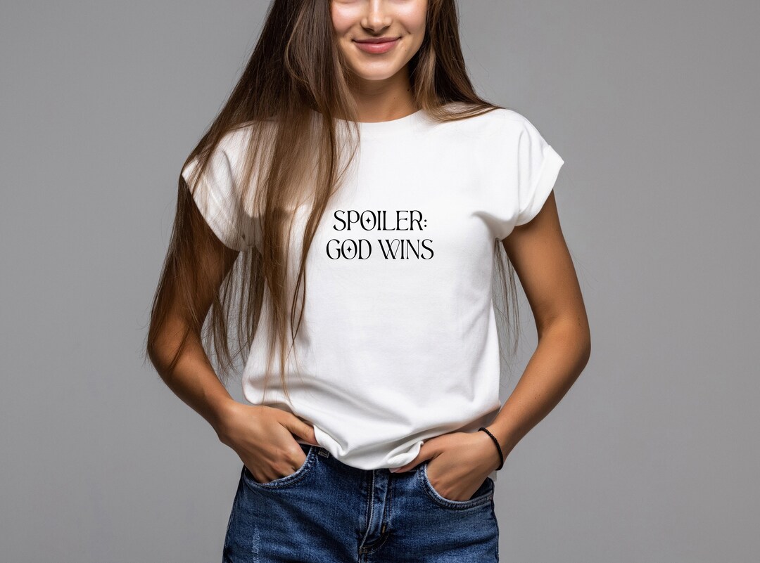 Spoiler God Wins Svg, Jesus Svg, Bible Design Svg, Bible Versus Png ...