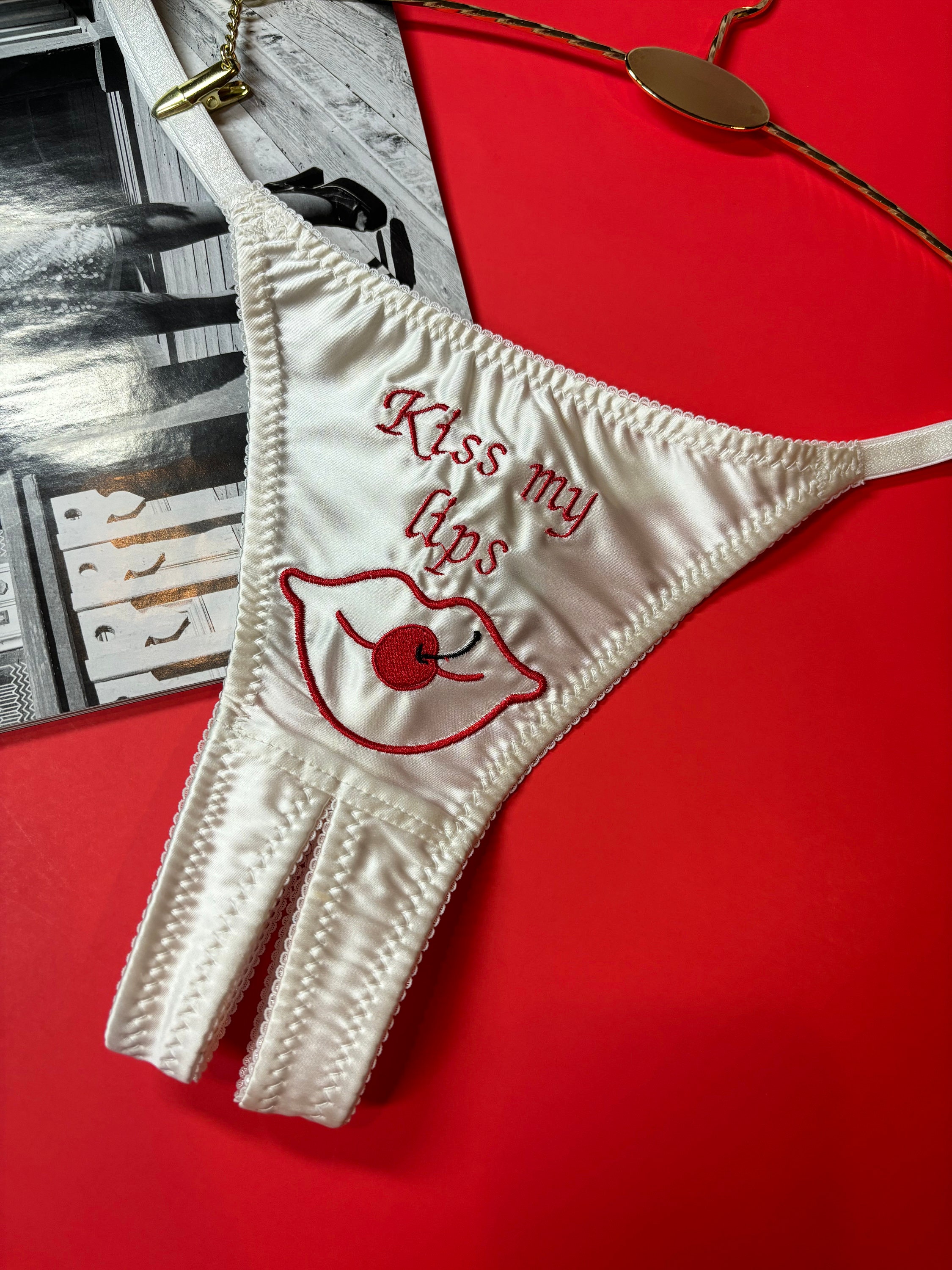 Open Crotch Panties See Through Panties Personalized Panties Sexy