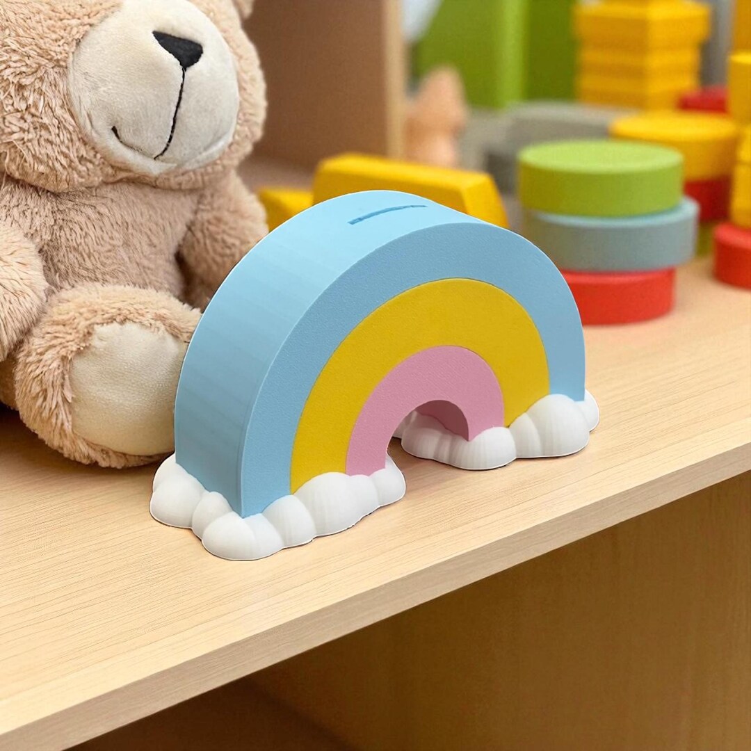 Money Box * Money Bank * Rainbow * Children * Piggy Bank - Etsy