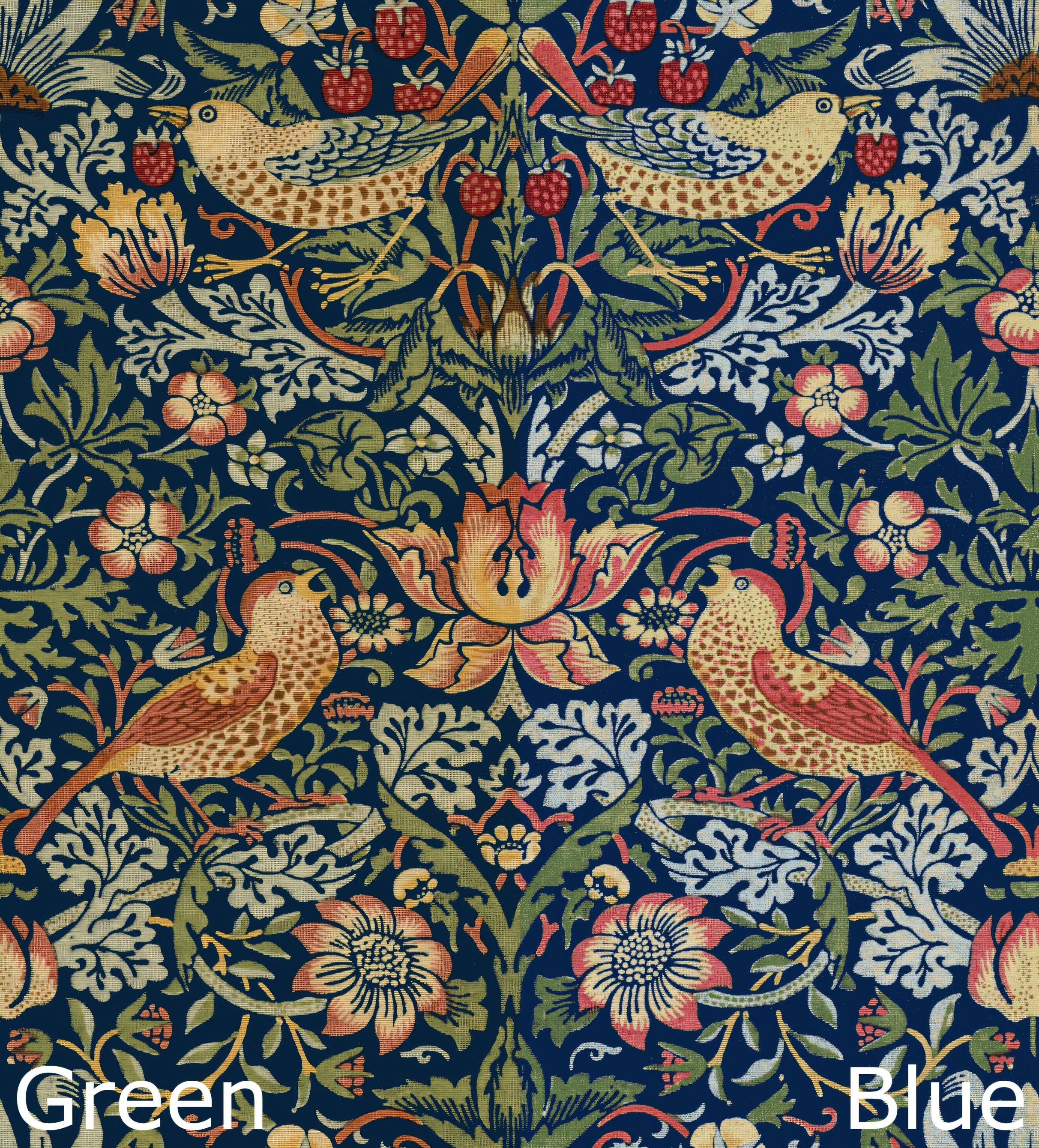 William Morris Apron - Strawberry Thief Design, Classic and Timeless ...
