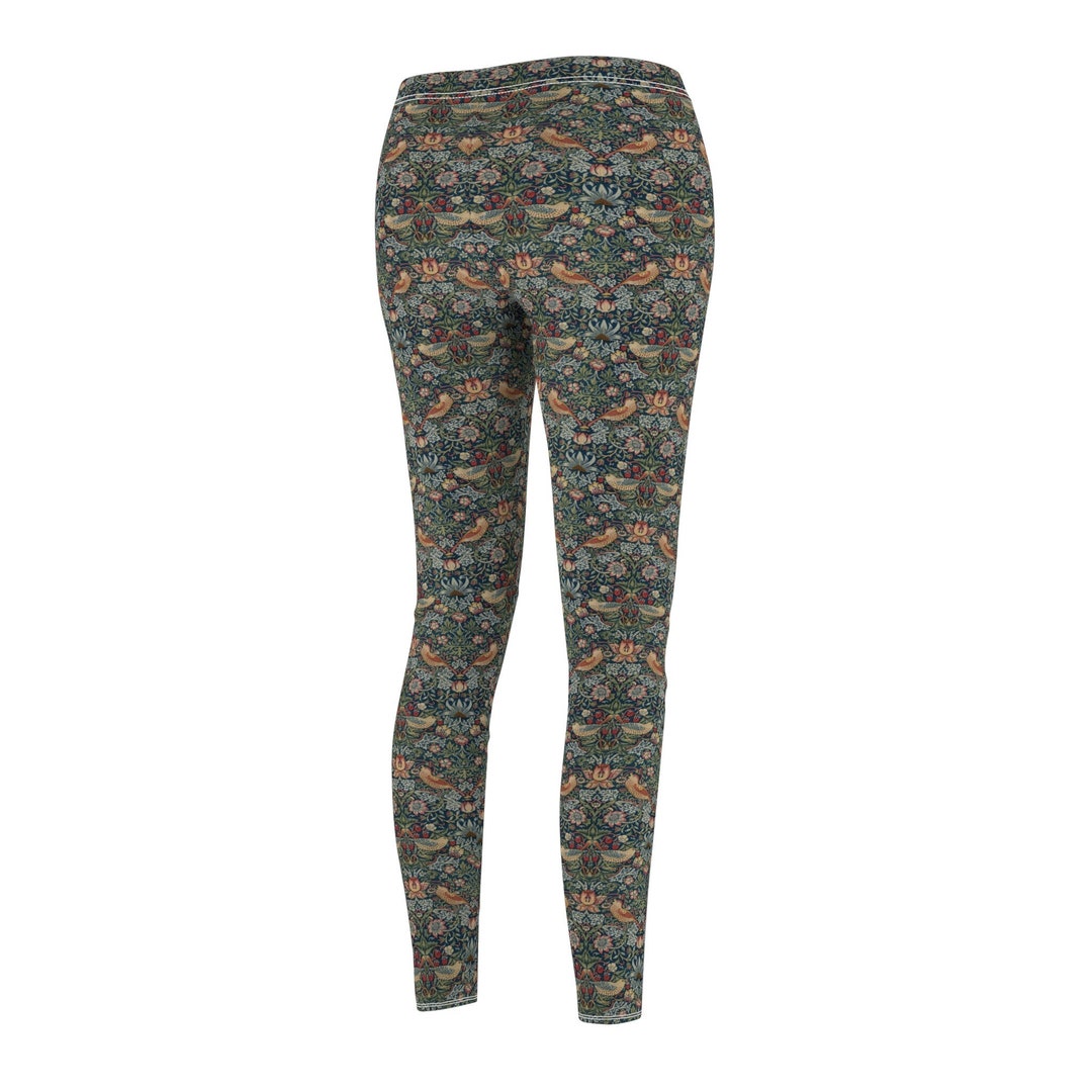 William Morris Leggings - Strawberry Thief Birds, Timeless Classic ...