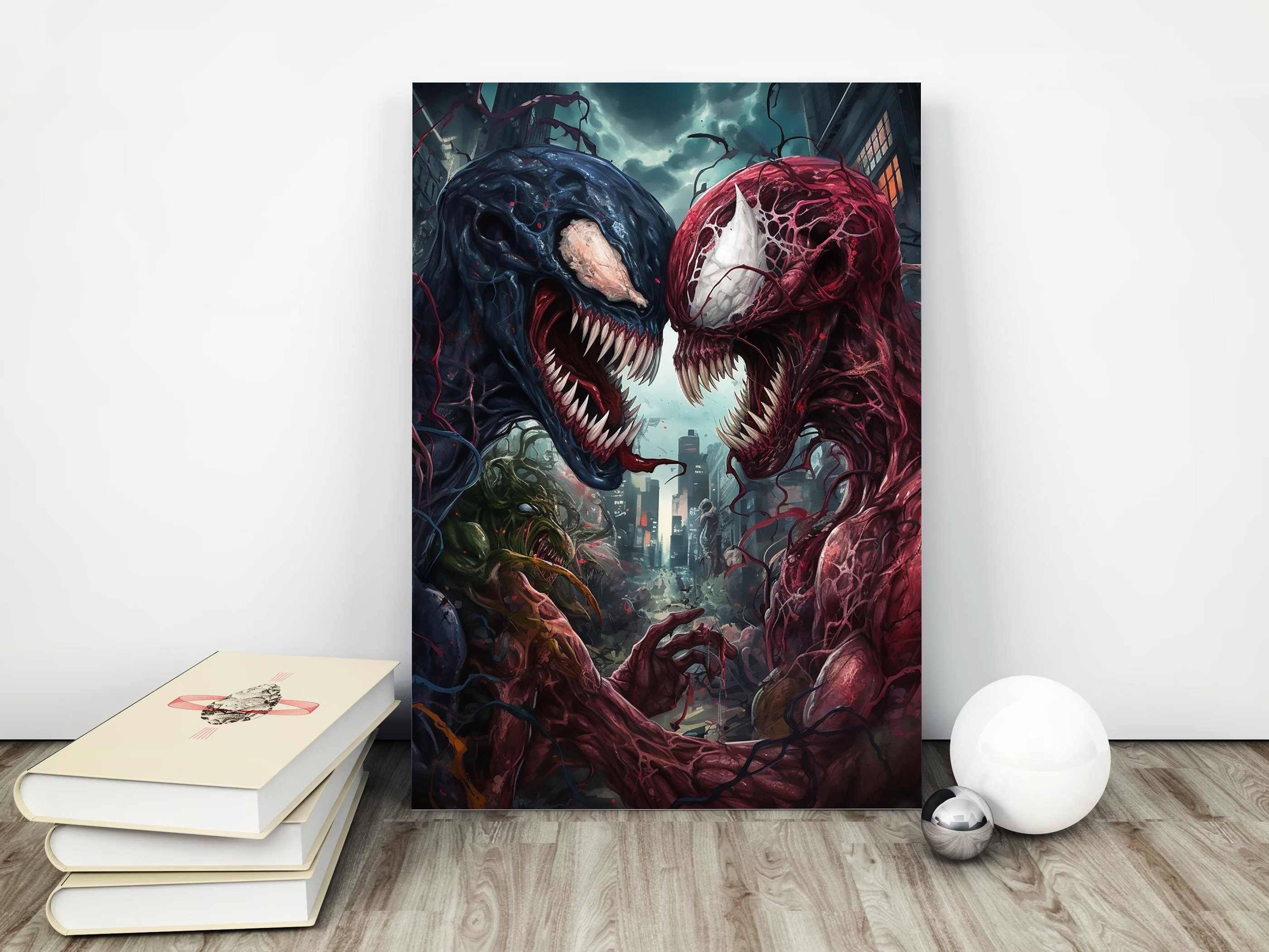 Venom Vs Carnage Venom Print Carnage Print Venom Poster - Etsy