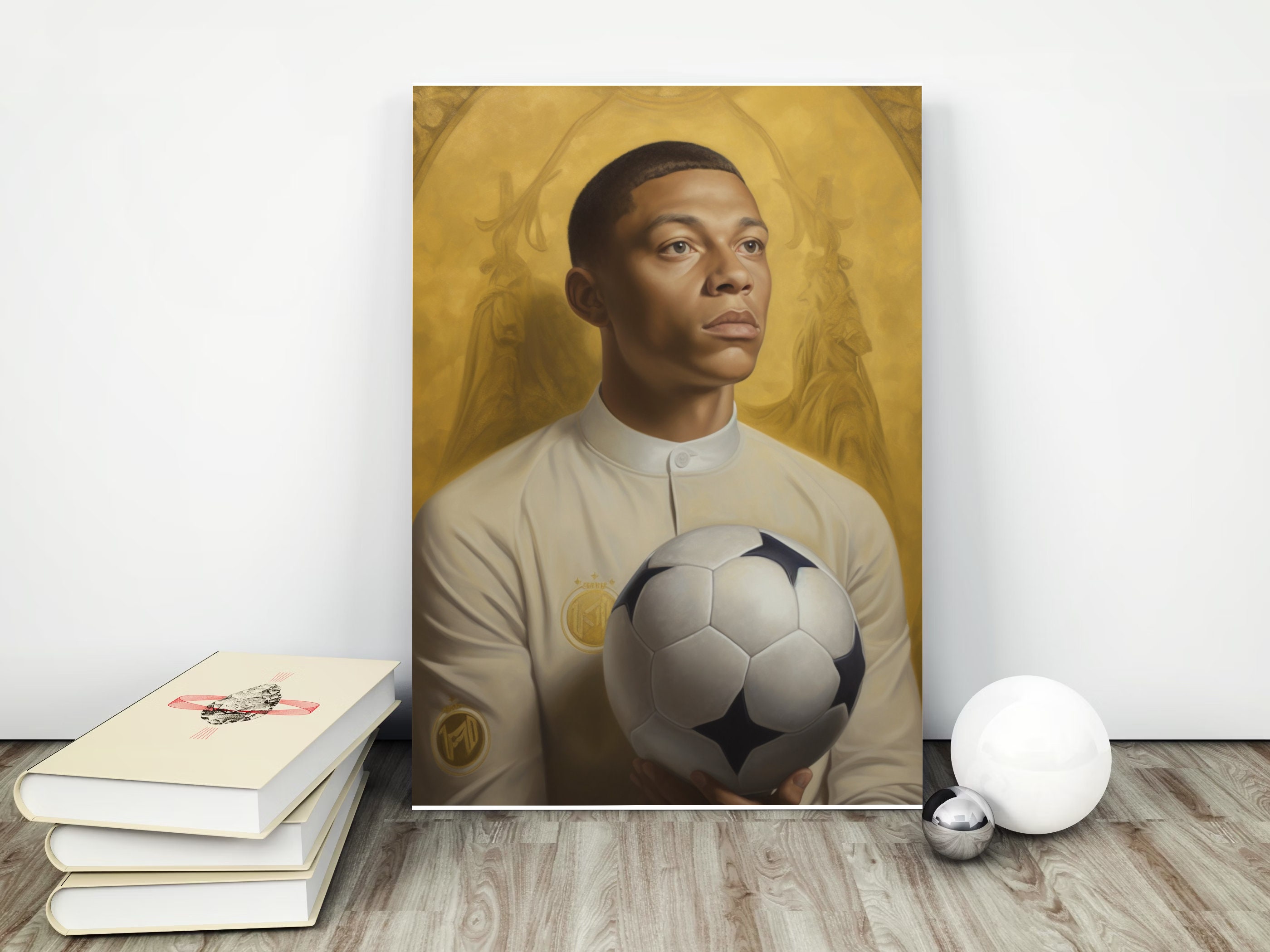 Kylian Mbappé Poster,mbappé Print,soccer Poster,mbappe Art,watercolor ...