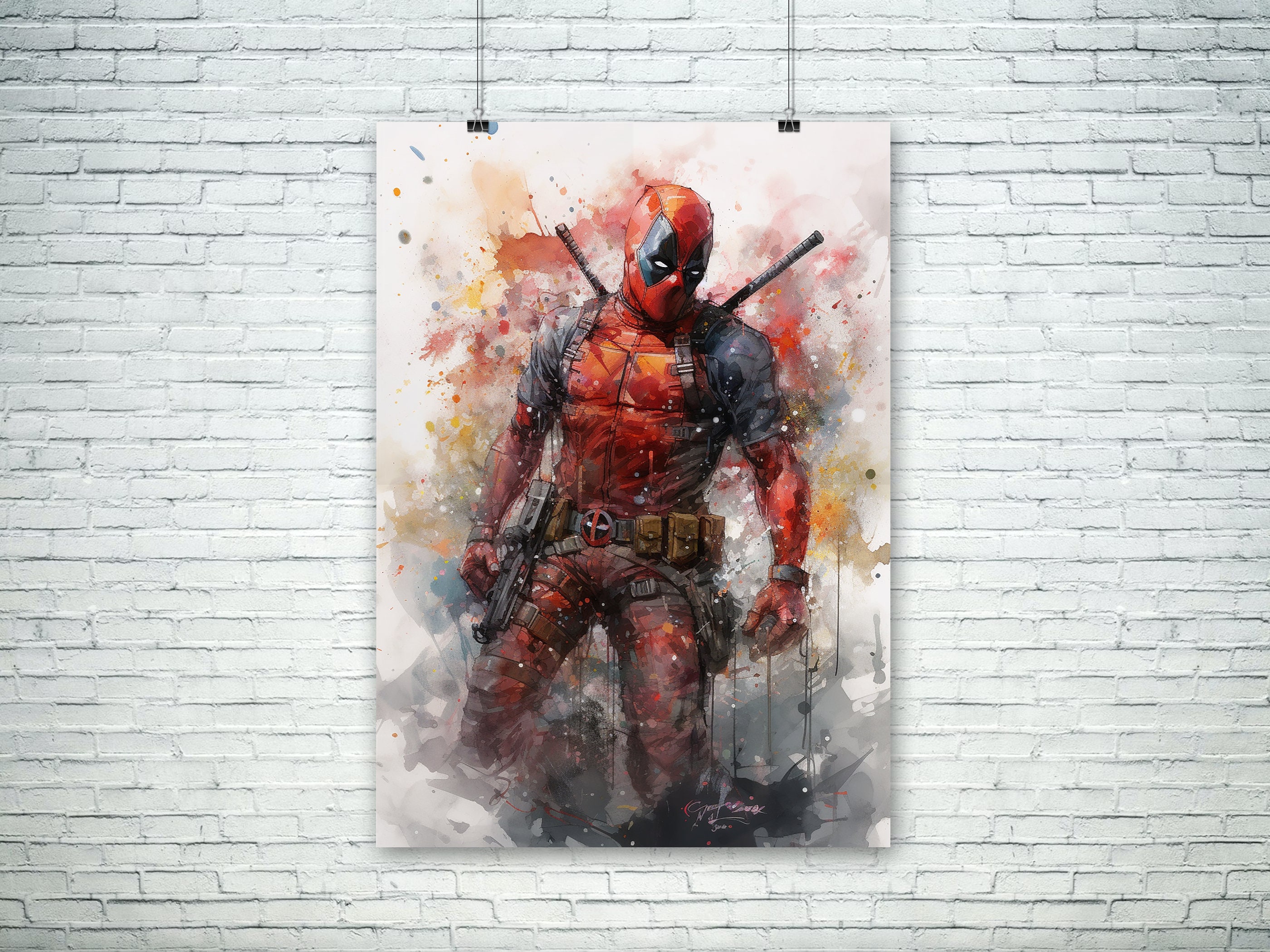 Deadpool Bundle Png, Deadpool Print, Marvel Poster, Avengers Poster ...
