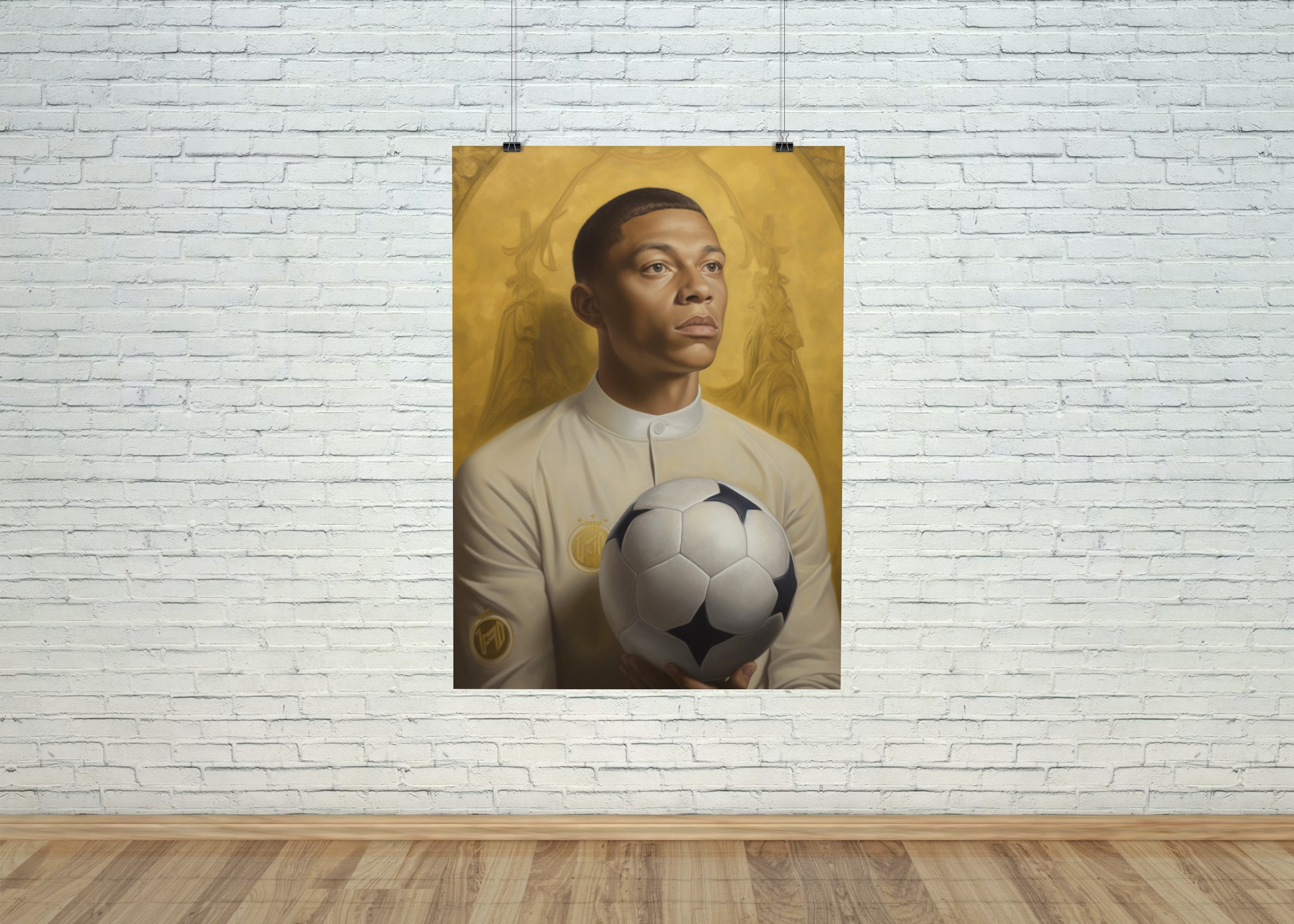 Kylian Mbappé Poster,mbappé Print,soccer Poster,mbappe Art,watercolor ...