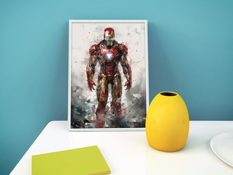 Iron Man Bundle Png, Iron Man Print, Marvel Poster, Avengers Poster ...