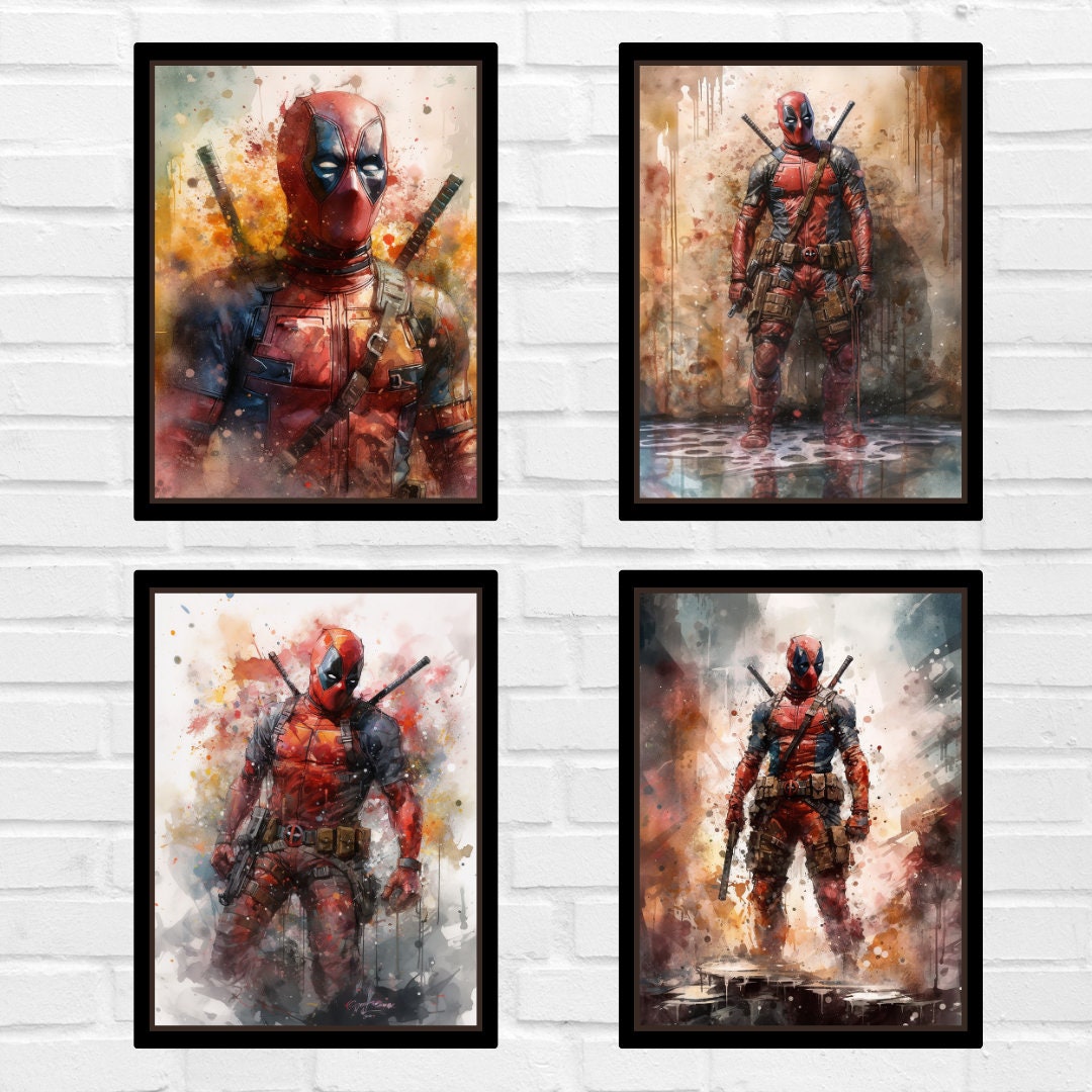 Deadpool Bundle Png, Deadpool Print, Marvel Poster, Avengers Poster ...