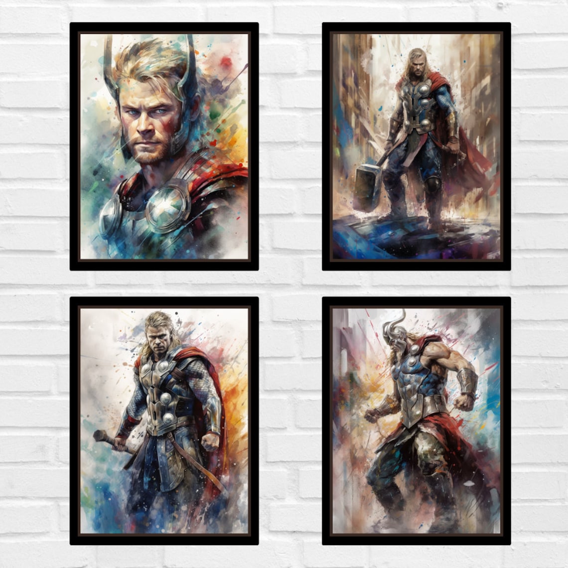 Thor Bundle Png, Thor Print , Marvel Poster, Avengers Poster ...
