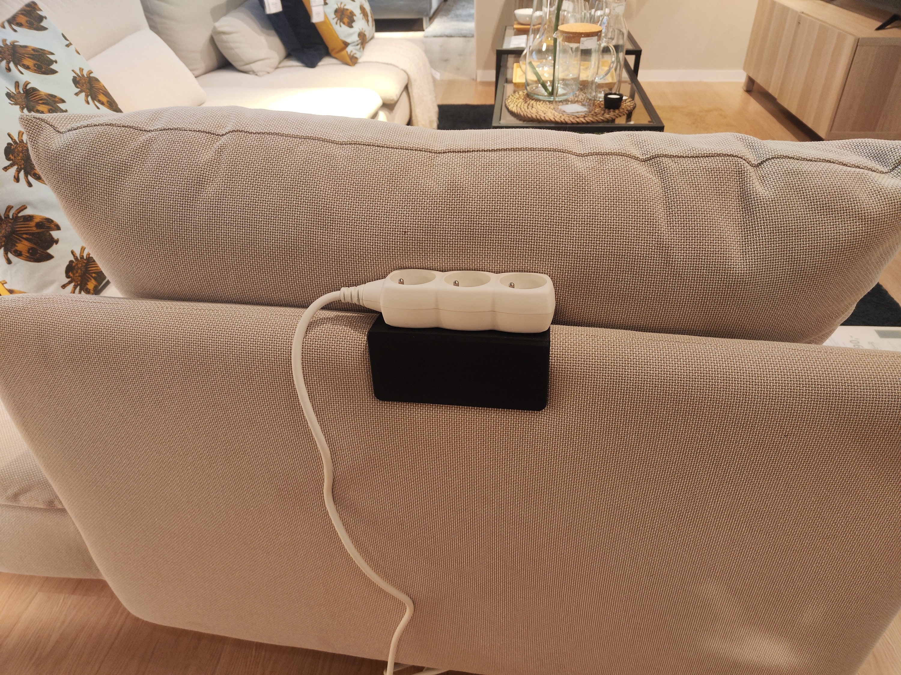 IKEA SÖDERHAMN | Console Table Sofa Shelf Charging Station for Behind ...