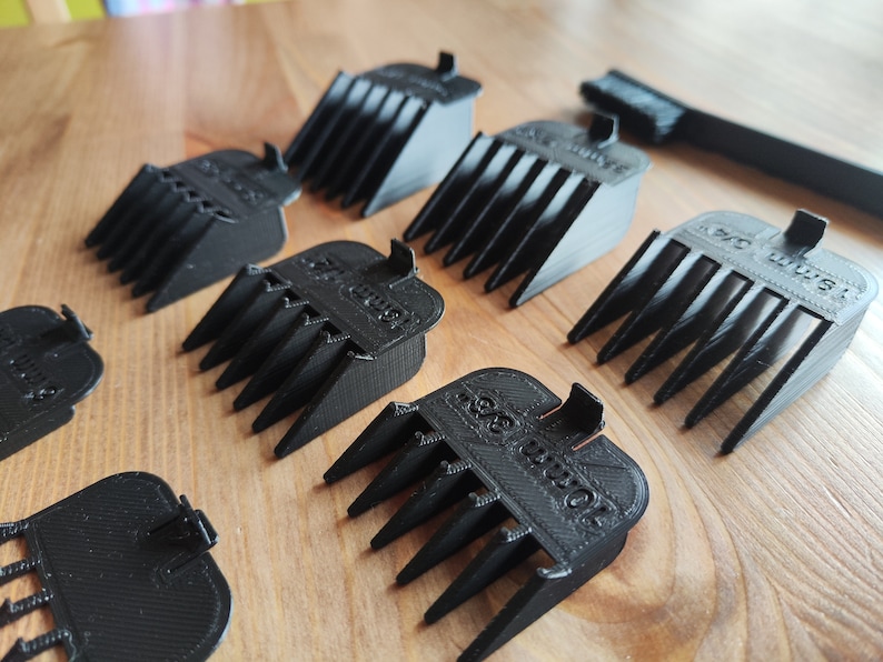 Wahl Detailer Clipper Guards: 3D Printed Trimmer Comb Attachments, T ...