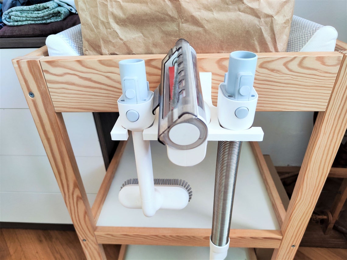 Roidmi Vacuum Cleaner Accessories Wall Mount Brushes Organizer 3D ...