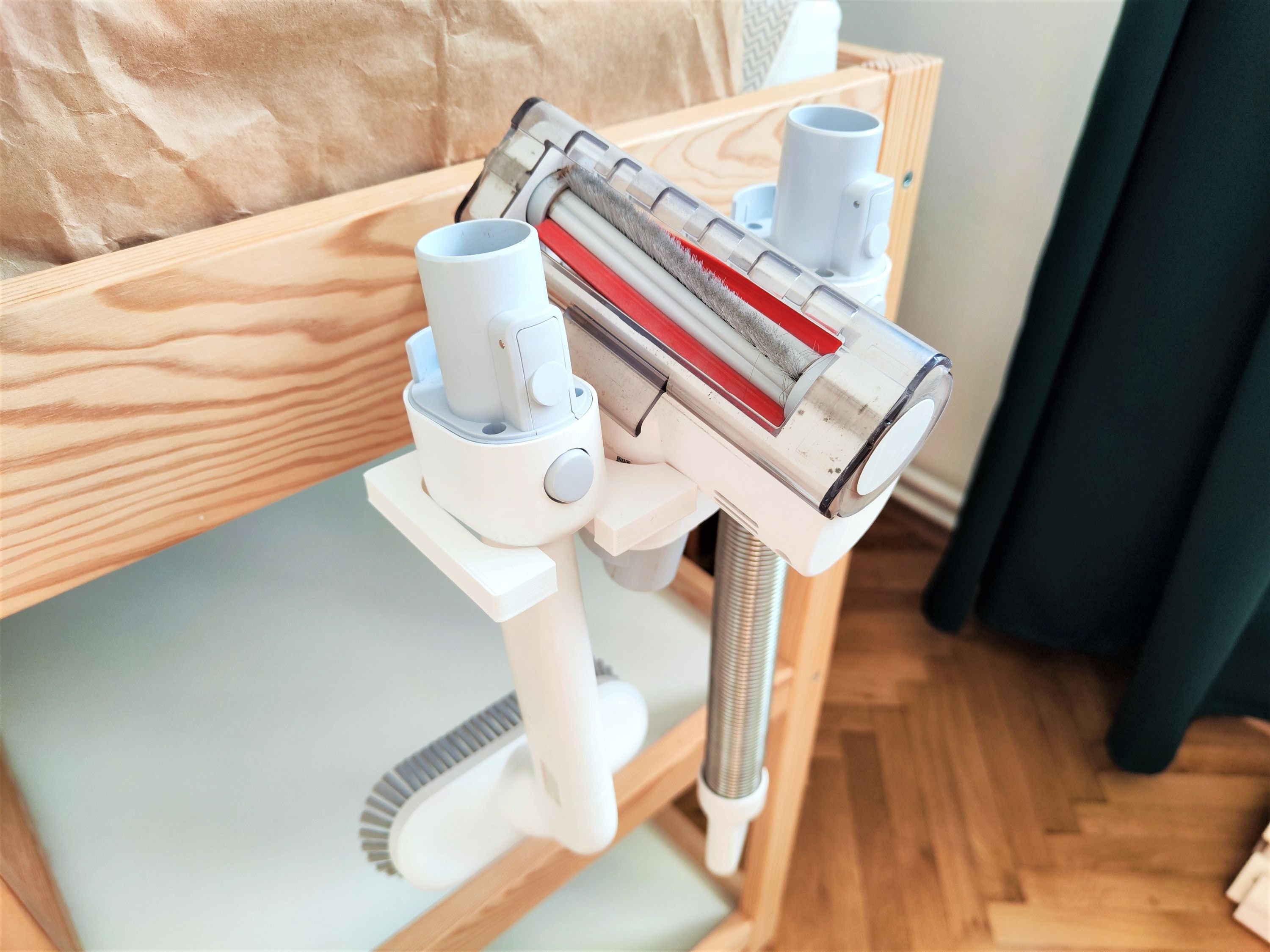 Roidmi Vacuum Cleaner Accessories Wall Mount Brushes Organizer 3D ...