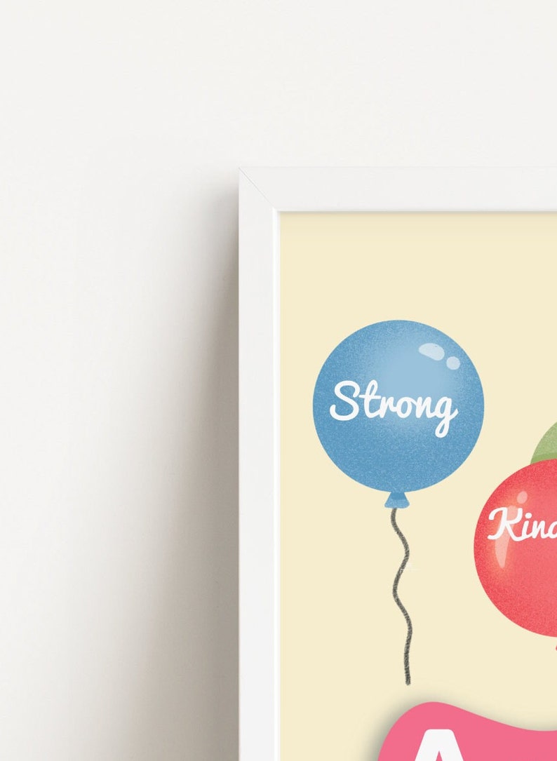 Growth Mindset Classroom Poster for Kids, Printable Motivational Wall ...