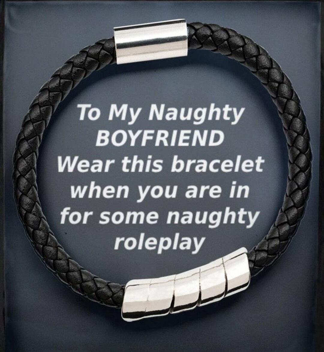 Naughty Men Bracelet, Naughty Jewelry, Minimalist Jewelry, Naughty Gift ...
