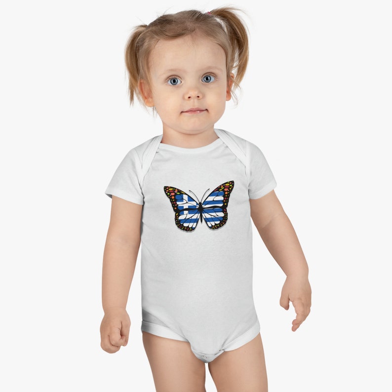 Greek Flag Butterfly, Greek Baby, Greek Apparel, Greece, Baby, Baby ...