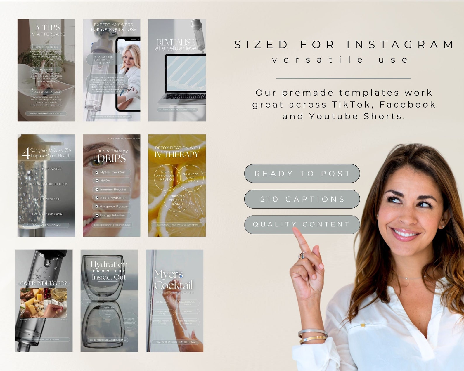 IV Therapy Video Reel, IV Therapy Social Media Post, IV Therapy ...