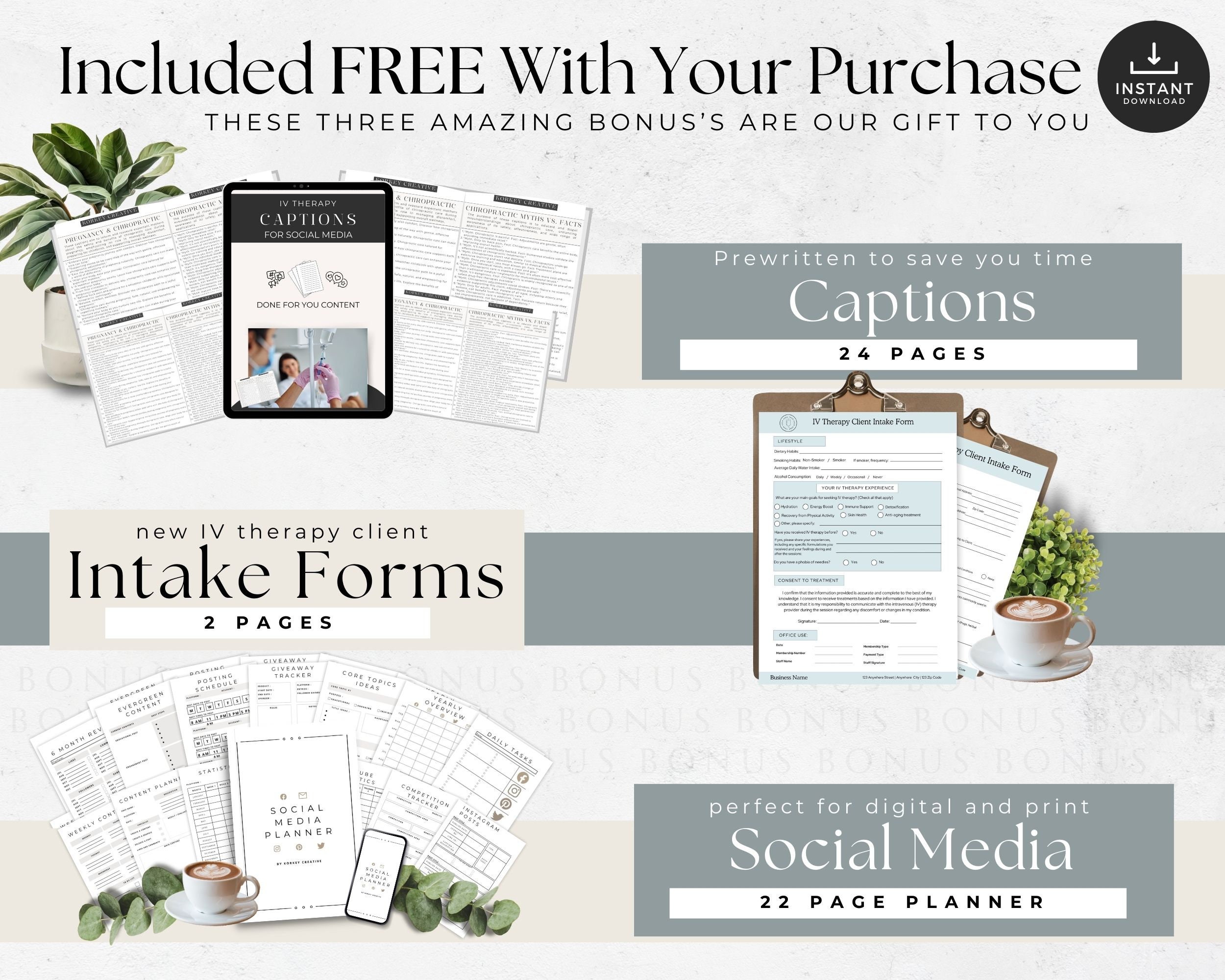 IV Therapy Highlight Covers, IV Therapy Canva, IV Therapy Instagram ...