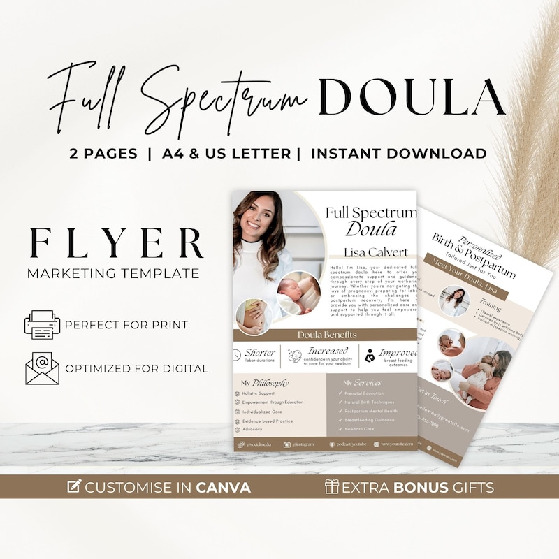 Doula Logo Template - Etsy