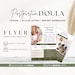 Postpartum Doula, Doula Brochure, Postpartum Nurse Flyer, Childbirth ...