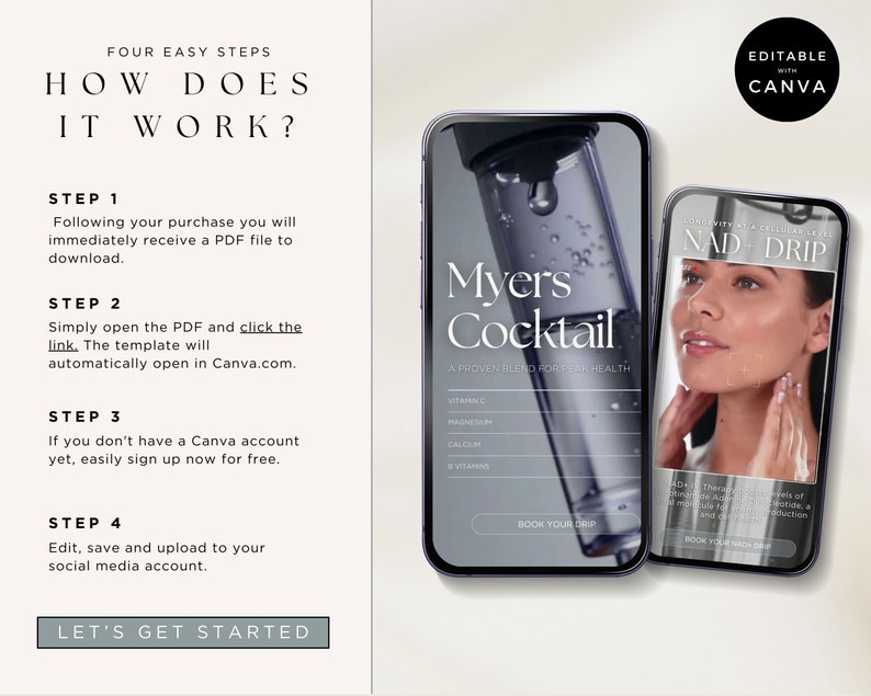 IV Therapy Video Reel, IV Therapy Social Media Post, IV Therapy ...