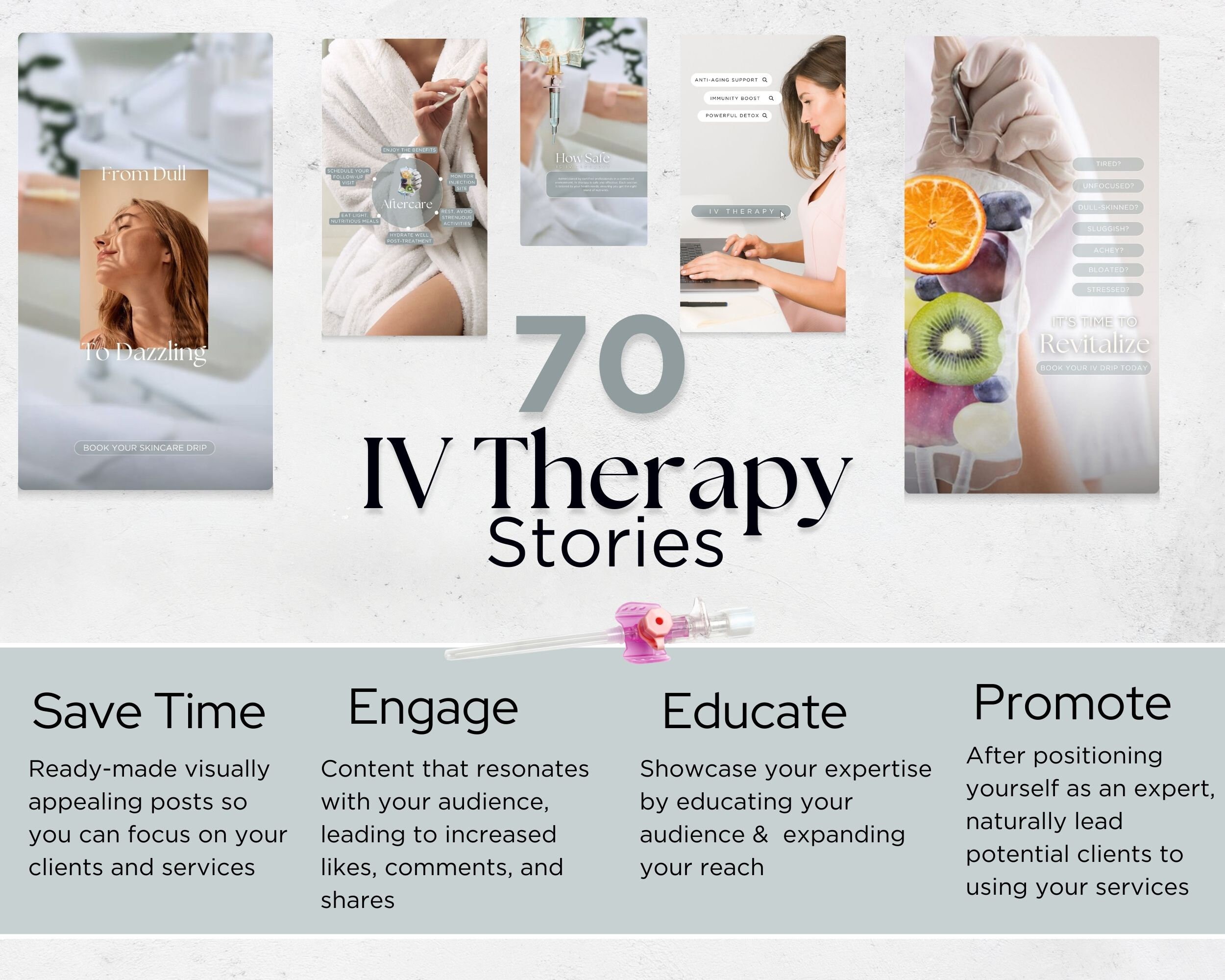 IV Therapy Post, IV Therapy Canva, IV Therapy Instagram Templates, Iv ...