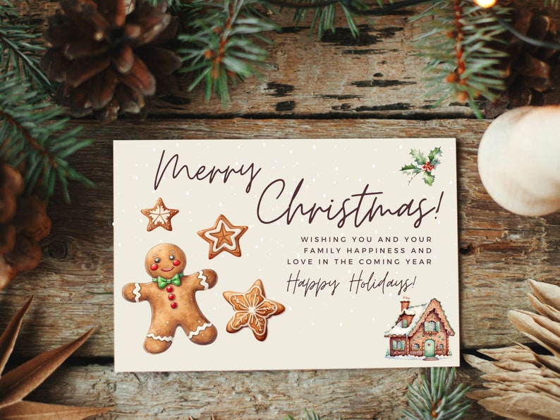 Gingerbread Clipart Bundle, Gingerbread Men and Cookies, Christmas ...