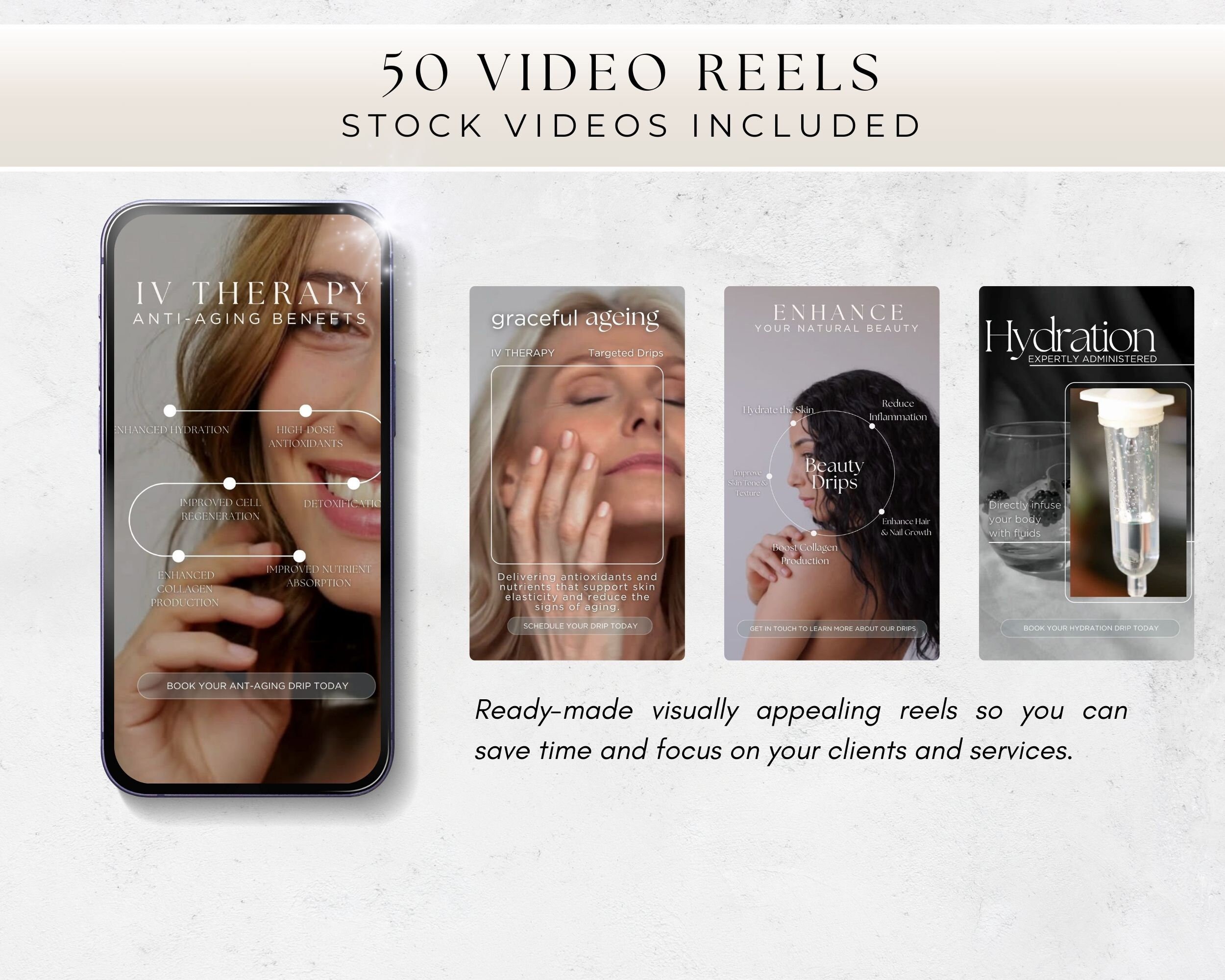 IV Therapy Video Reel, IV Therapy Social Media Post, IV Therapy ...