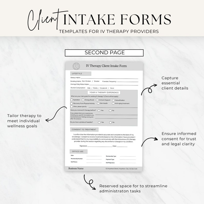 IV Therapy Template, IV Therapy Form, Intravenous Therapy, IV ...