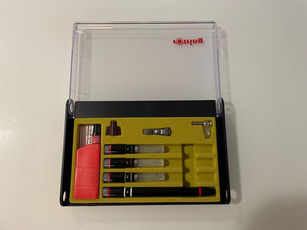 Rotring Technical Drawing Case - Etsy