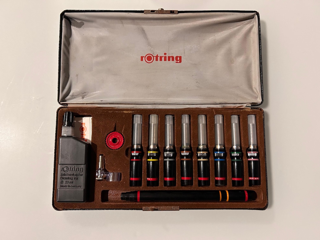 Complete Set of 9 Rotring Variant Pens - Etsy