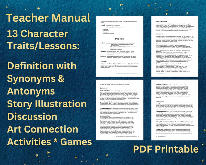 Social Emotional Learning Activities, Homeschool Curriculum, 3rd Grade ...