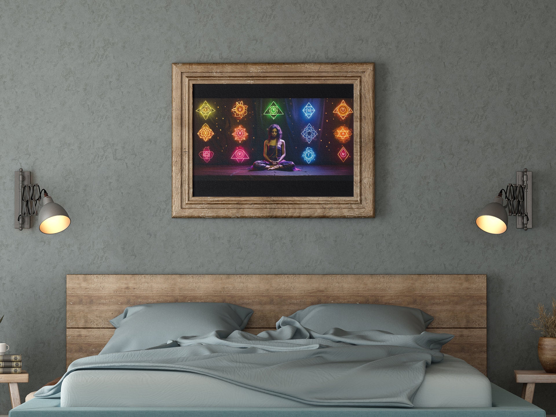 Reiki Print Energy Healing Art Wellness Wall Decor Inner - Etsy