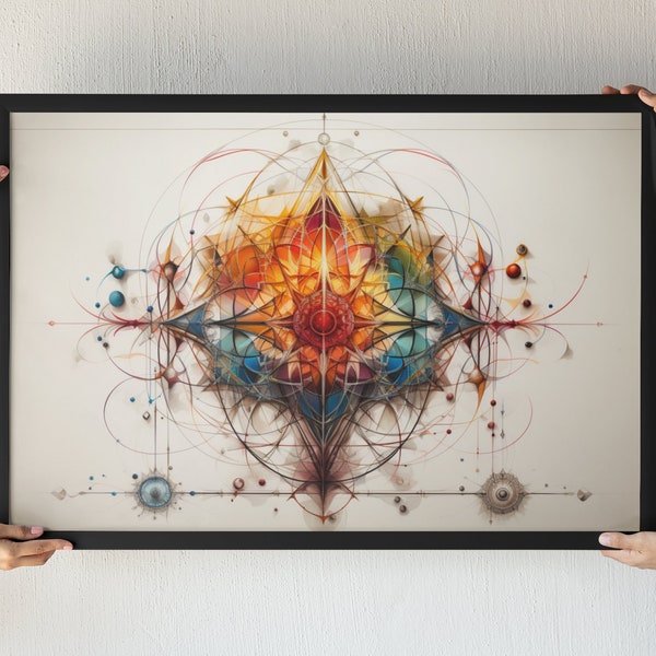Sacred Geometry Posters - Etsy