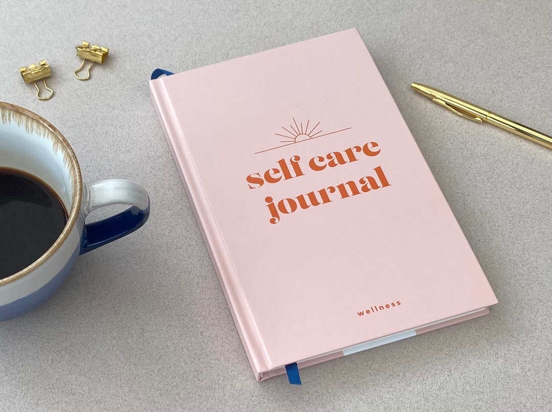 WELLNESS JOURNAL & Self Care Journal Planner Gratitude and Affirmation ...