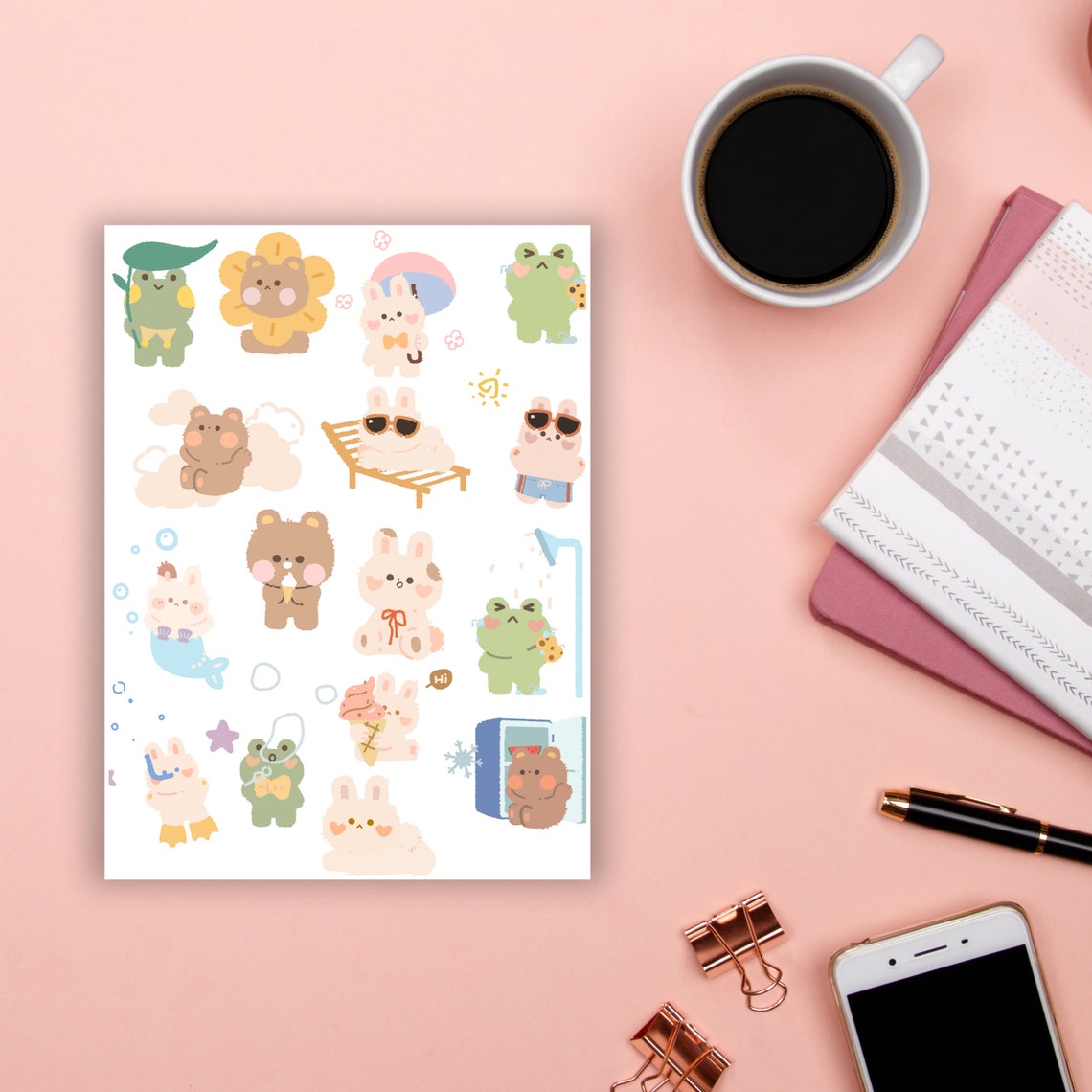 Printable Stickers Cute Stickers Digital Stickers Stickers - Etsy