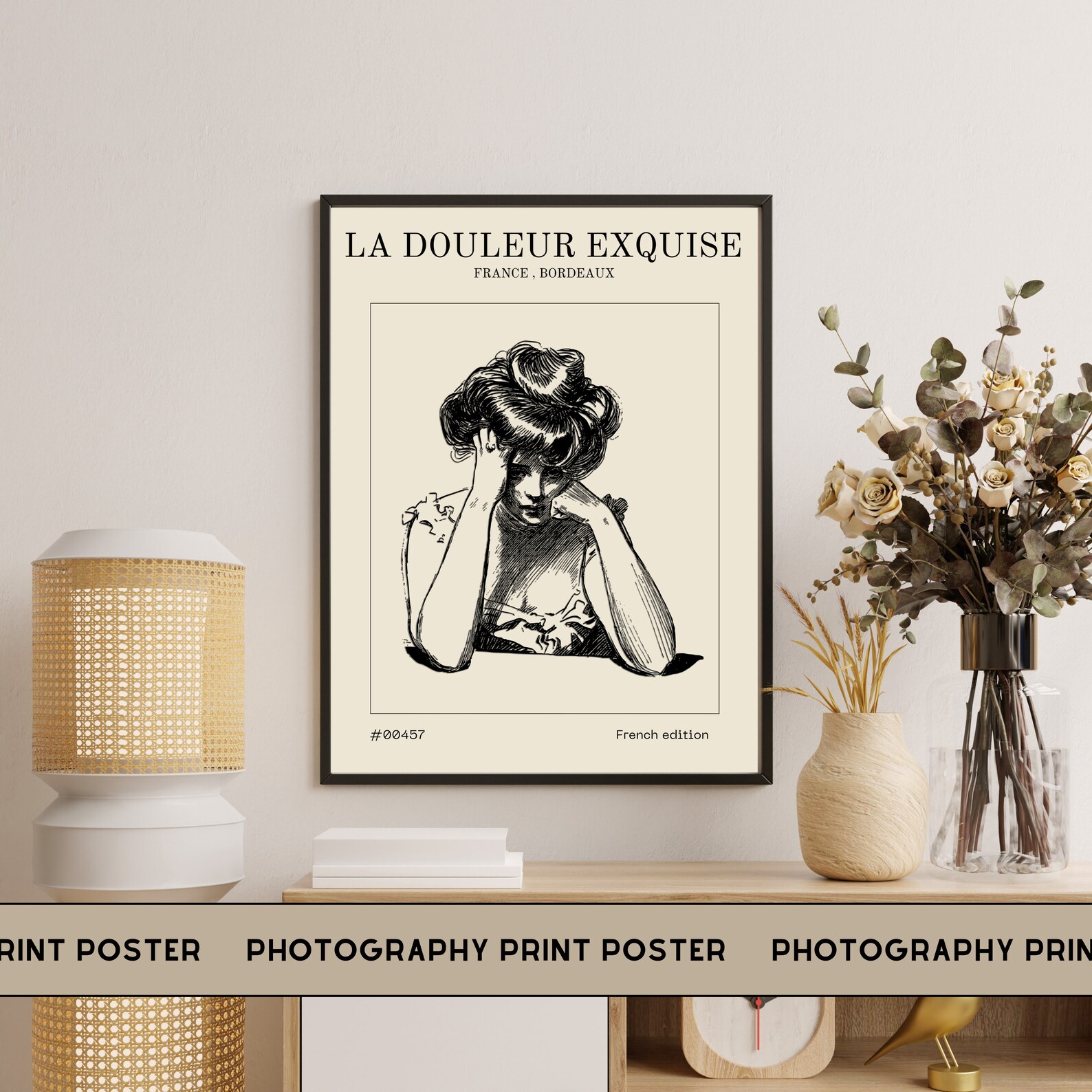 Vintage Poster, Printable Poster, Retro Poster, Minimal Poster, Digital ...