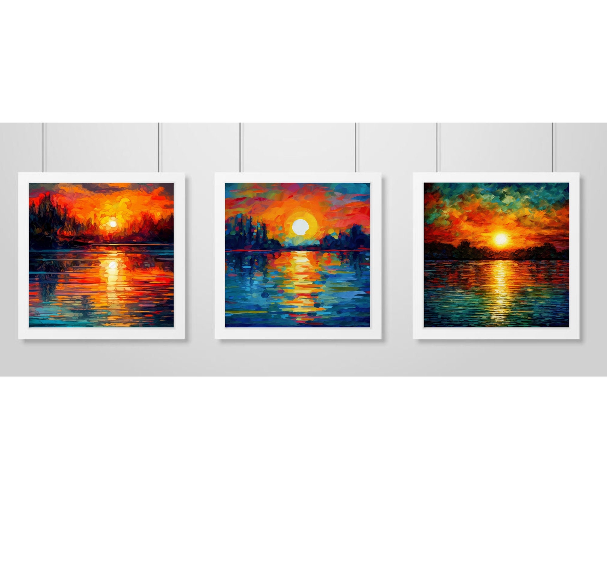 Digital Lake Print Lake View Printable Scenic Lake View Printable Wall ...