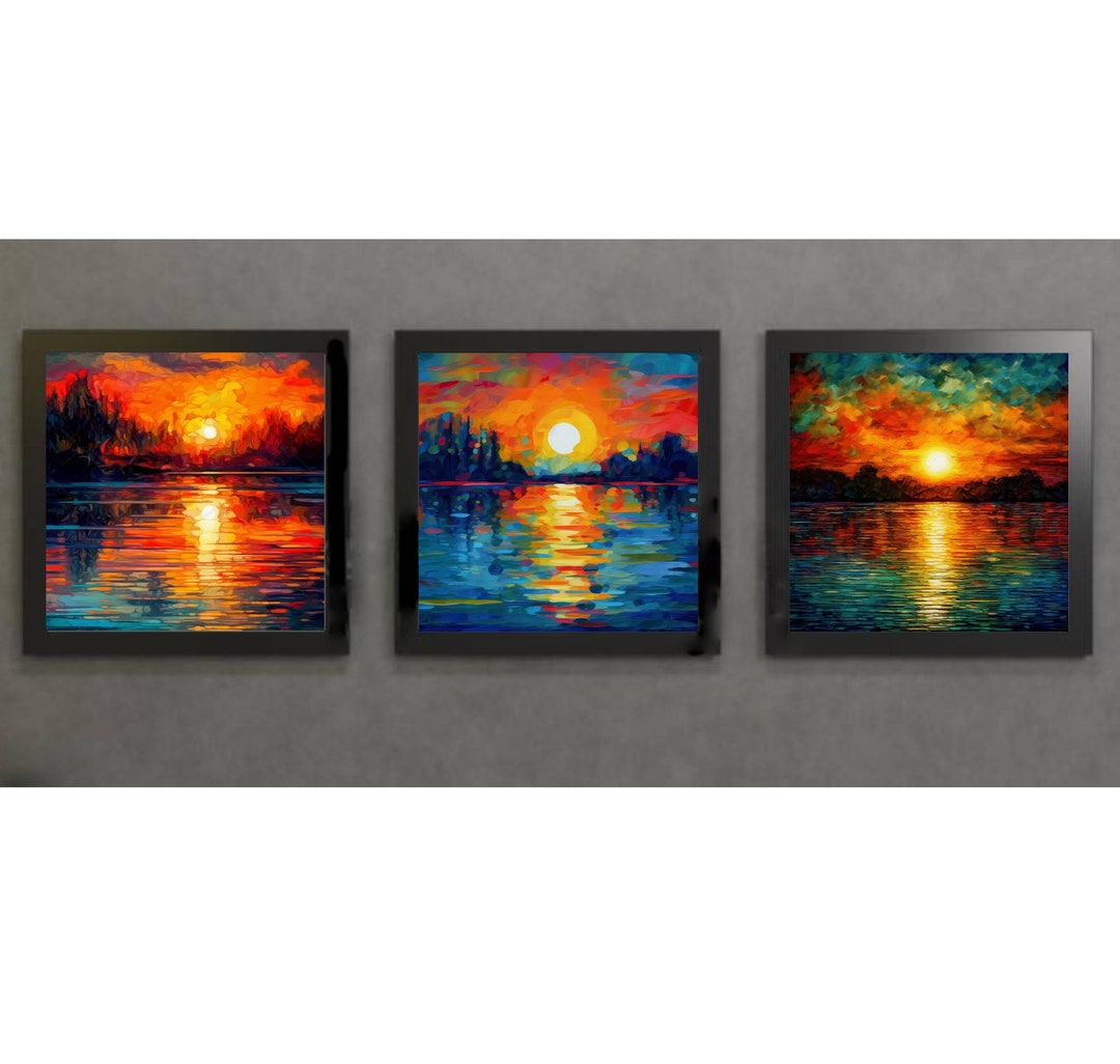 Digital Lake Print Lake View Printable Scenic Lake View Printable Wall ...