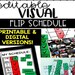 Editable Visual Schedule for Special Education - Etsy