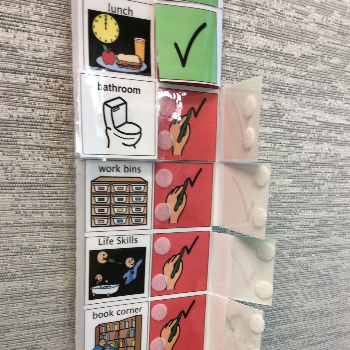 Editable Visual Schedule for Special Education - Etsy