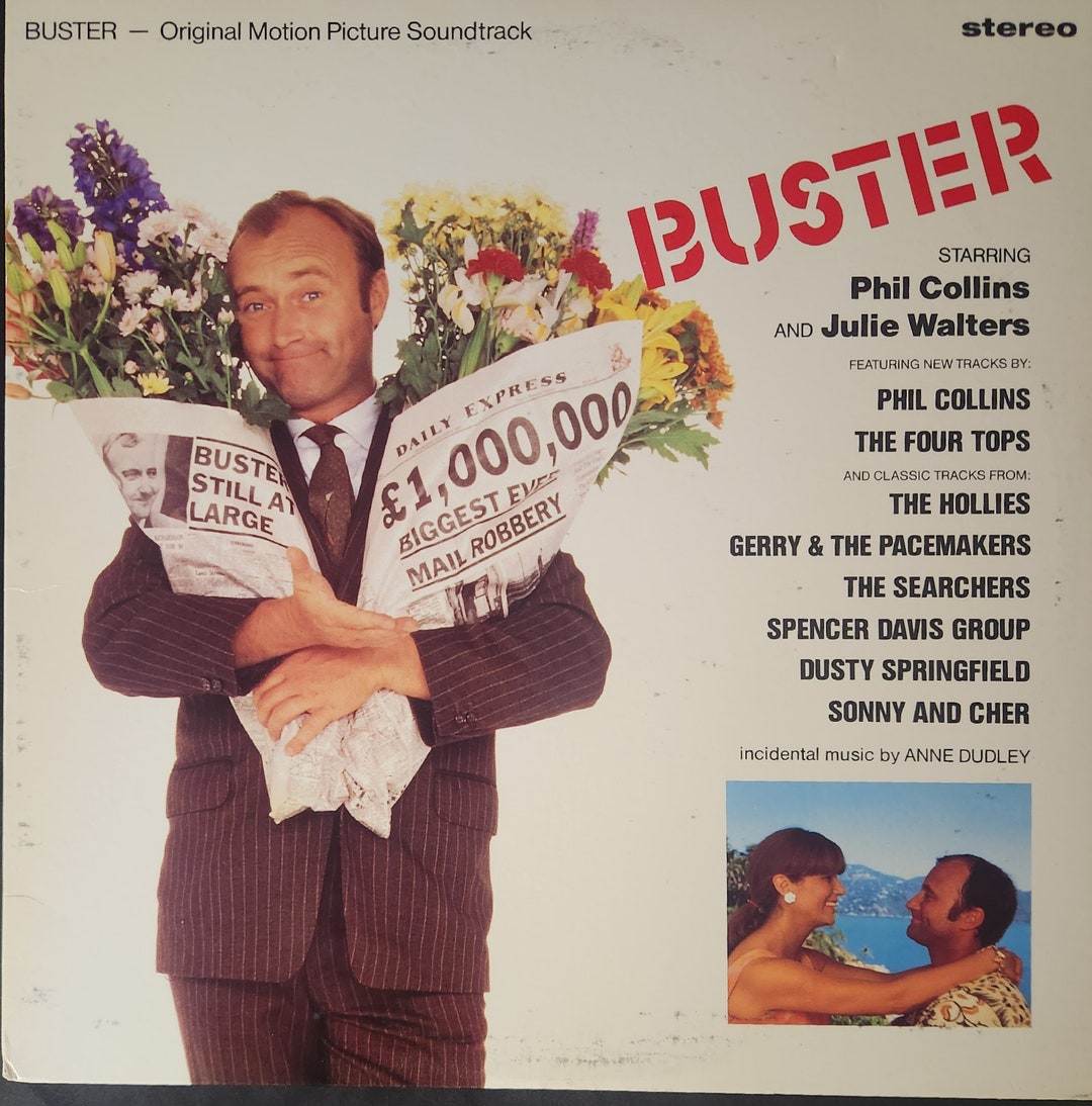 Buster - Original Motion Picture Soundtrack.phil Collins. Vintage 1988 ...