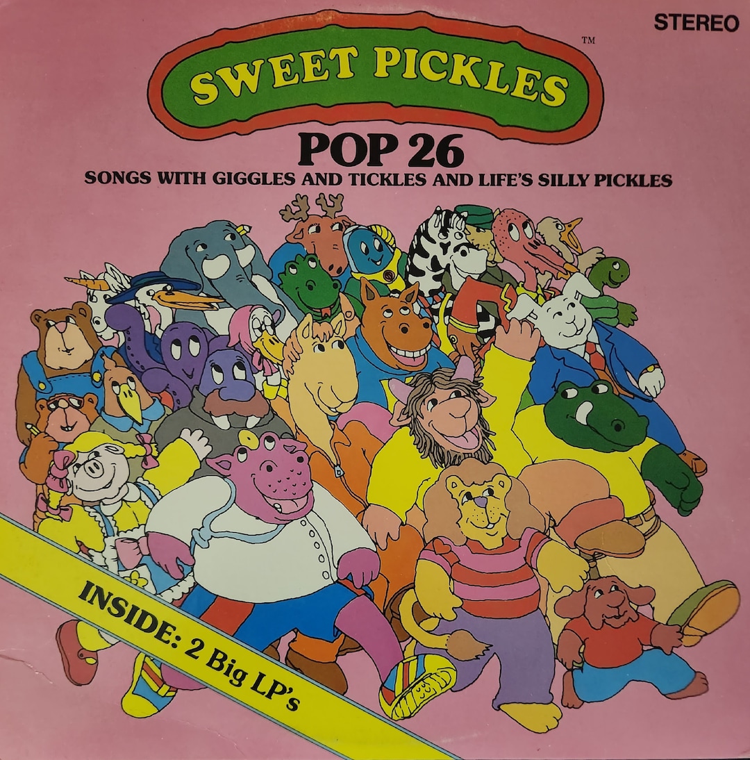 Sweet Pickles Pop 26 Songs With Giggles and Tickles and - Etsy