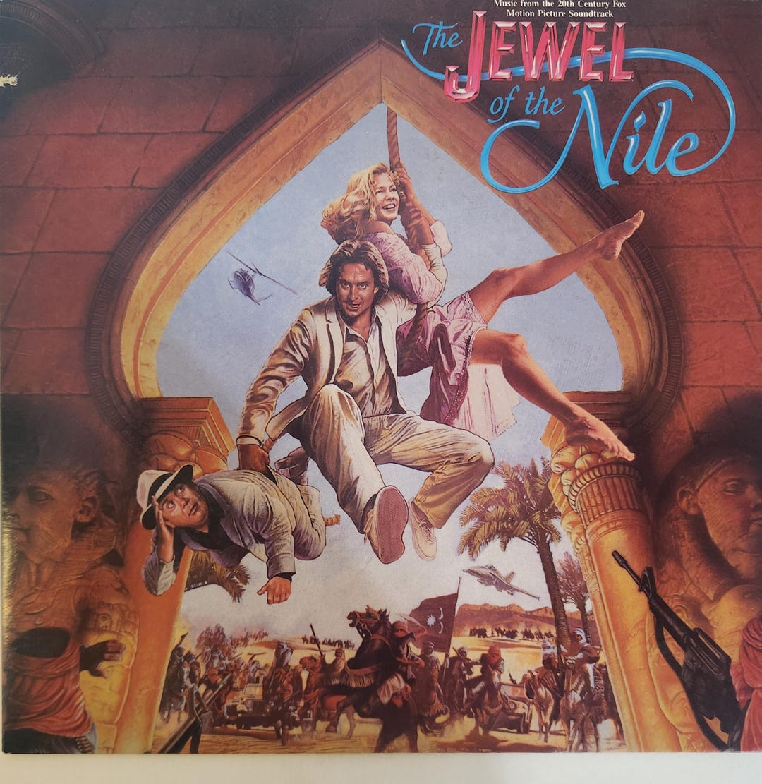 The Jewel of the Nile – Original Motion Picture Soundtrack (vinyl LP, 1985) - FREE SHIPPING ...