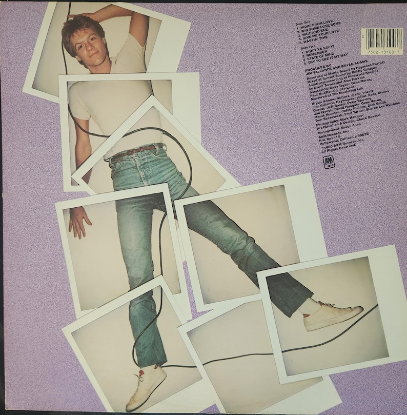 Bryan Adams - Bryan Adams. Vintage 1980 Vinyl LP. FREE SHIPPING!! - Etsy