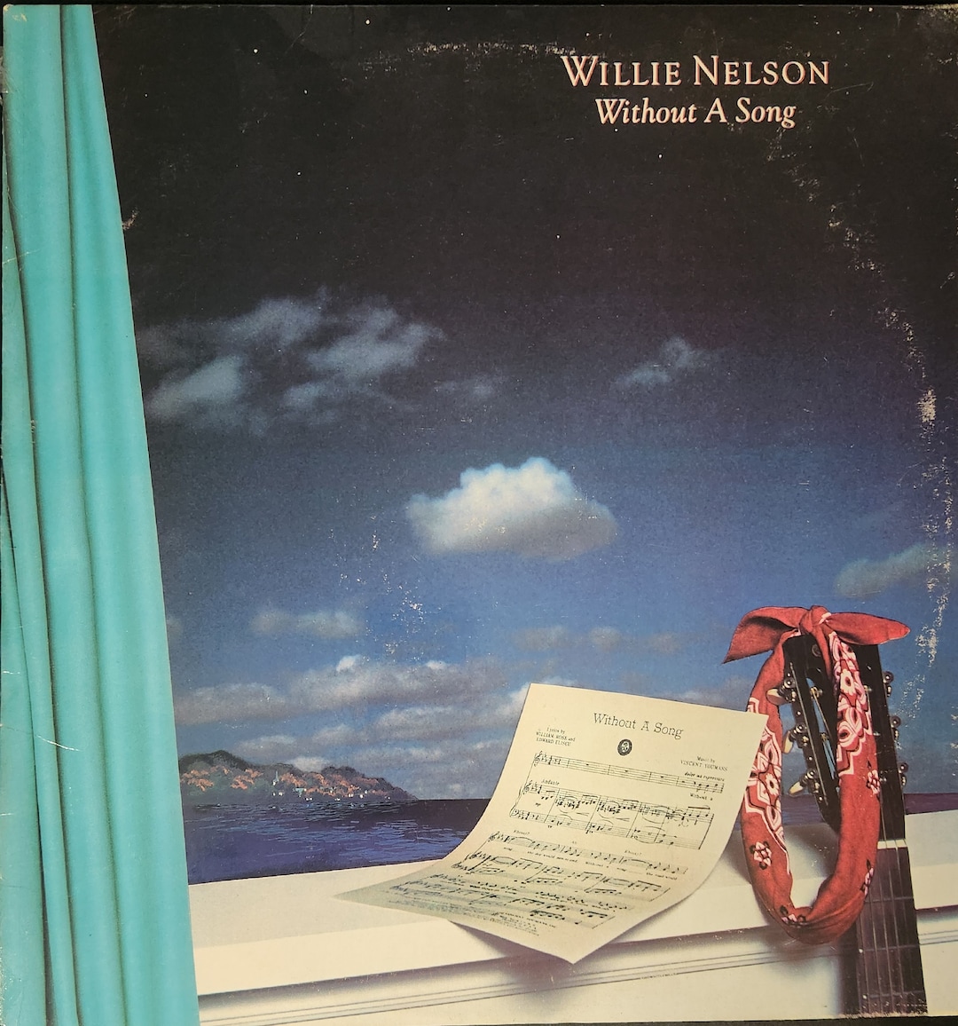 Willie Nelson - Without a Song. Classic 1983 Country Vinyl LP. FREE ...
