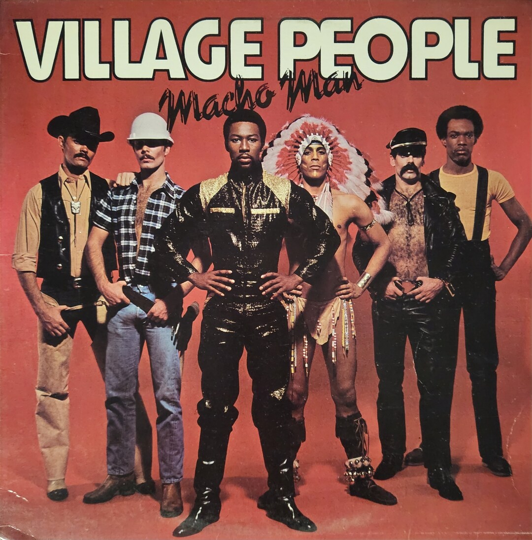 Village People - Macho Man. Vintage 1978 Vinyl LP. FREE SHIPPING!!! - Etsy