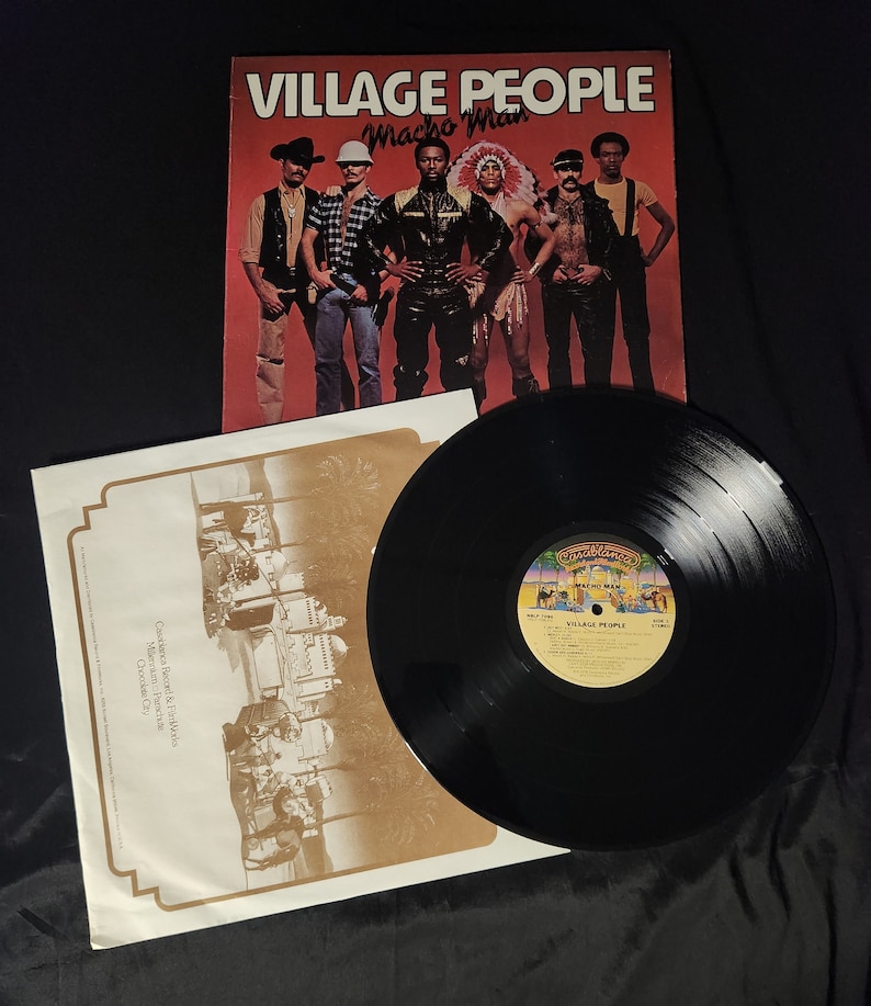 Village People Macho Man. Vintage 1978 Vinyl LP. FREE SHIPPING - Etsy