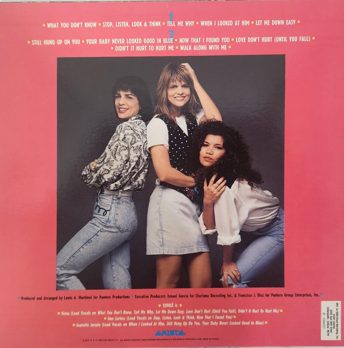 Exposé – What You Don’t Know Vinyl LP (1989) | Freestyle Dance Pop ...