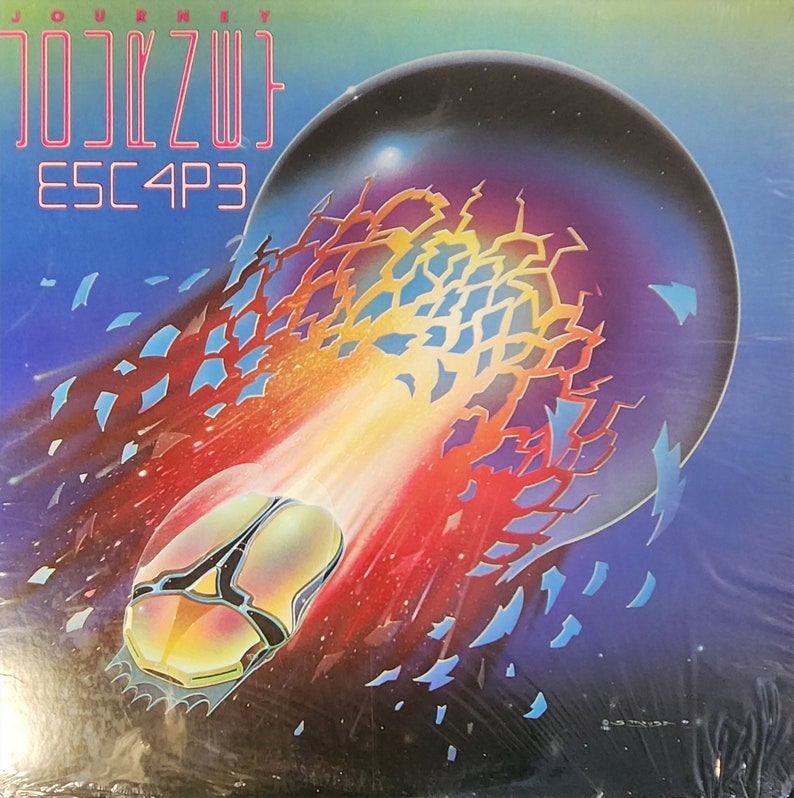 Journey Escape. Vintage 1981 Vinyl LP. FREE SHIPPING - Etsy